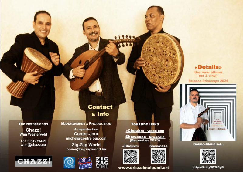 Driss El Maloumi Trio & Watar Quintet — Zig Zag World